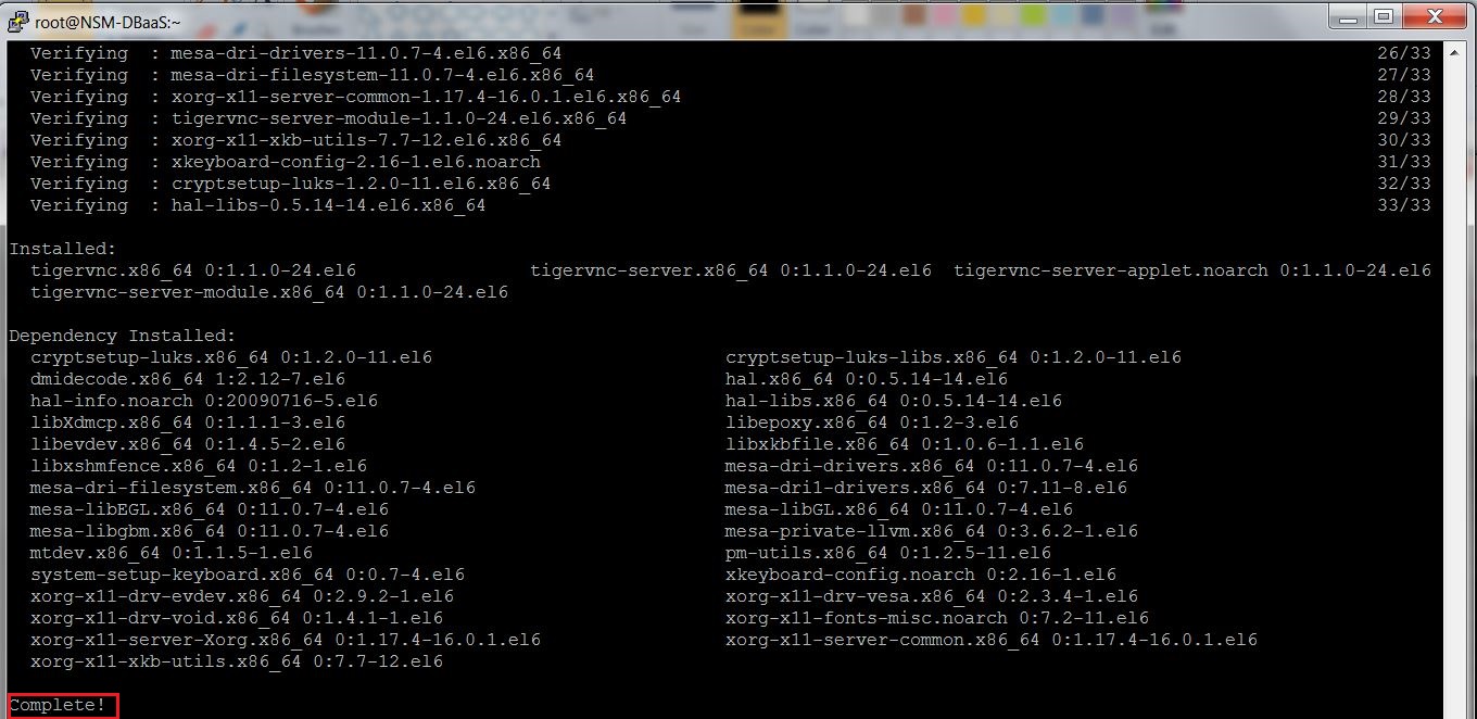 Netsoftmate Technical Blog : Oracle DBCS : Configure and Use VNC (GUI) On Oracle Cloud Compute Node