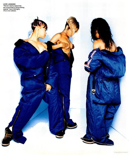 creme de caramel x emma nicole: TLC x vibe magazine x 1994