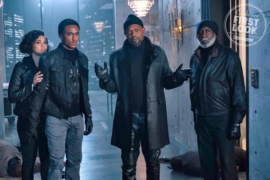 Três gerações de “Shaft” se reúnem na primeira imagem da sequência ...