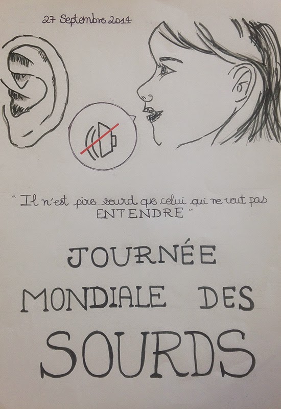 Bts ESF Caen: Journée mondiale des sourds