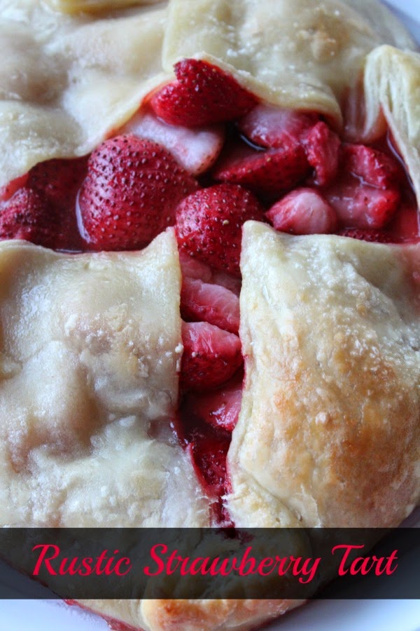 On The Menu: Rustic Strawberry Tart |Sunny Days & Starry Nights