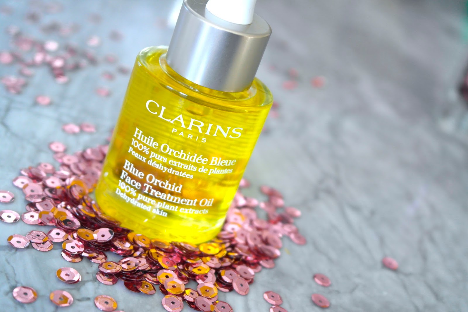 Tarte Tanya : Clarins Blue Orchid Treatment Oil Review