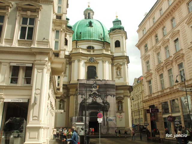 Okiem Janusza: Wiedeń 2011r. - Kościół św. Piotra