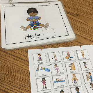 How I Use Verb Interactive Placemats {Giveaway!} | Simply Speech