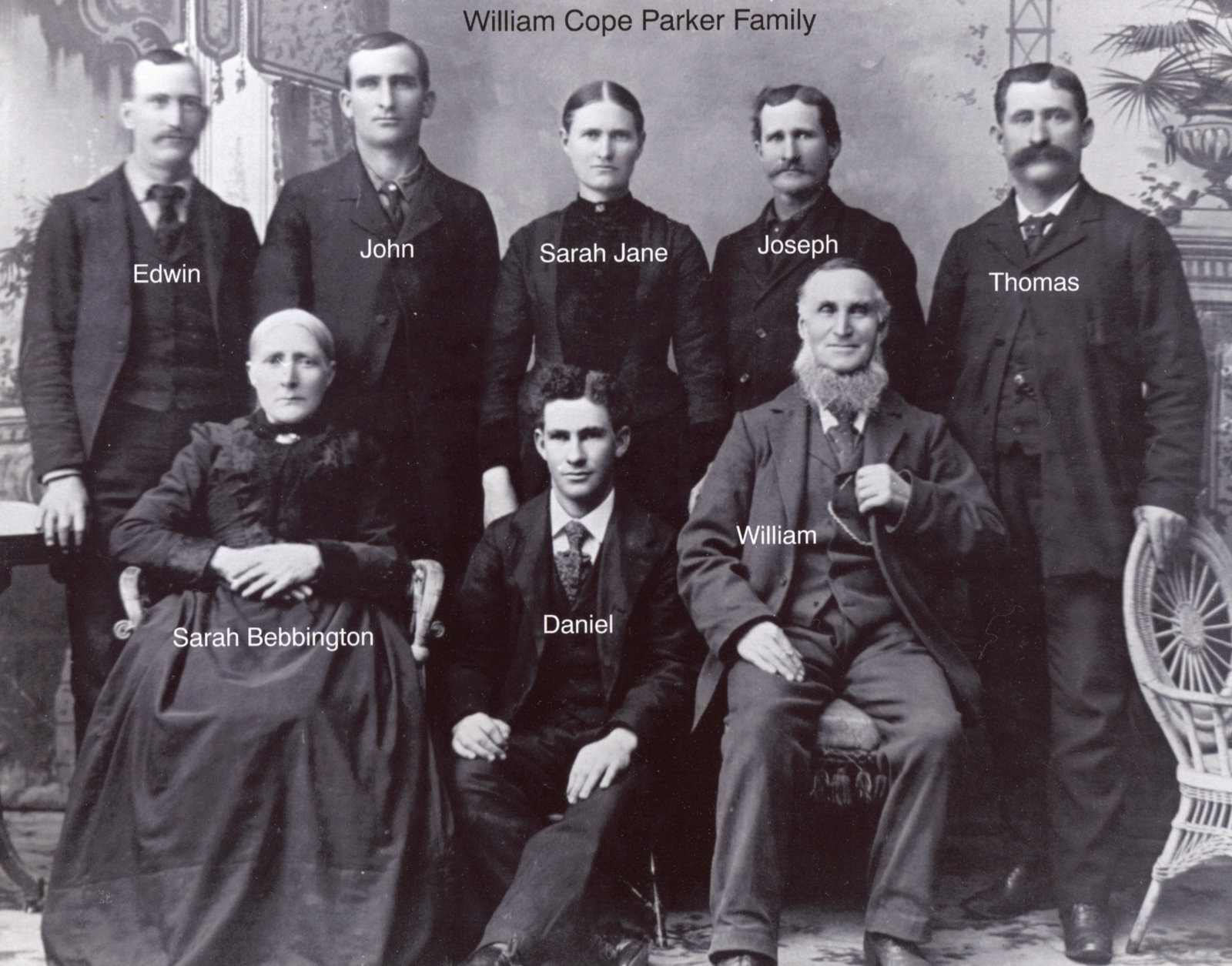 Stagge-Parker Histories: WILLIAM COPE PARKER 1827-1917