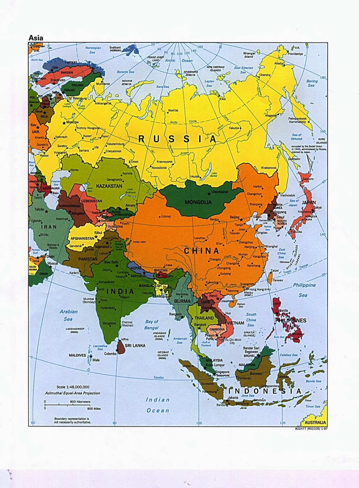 Imagenes de Mapas de Asia para Imprimir | Colorear a Heidi