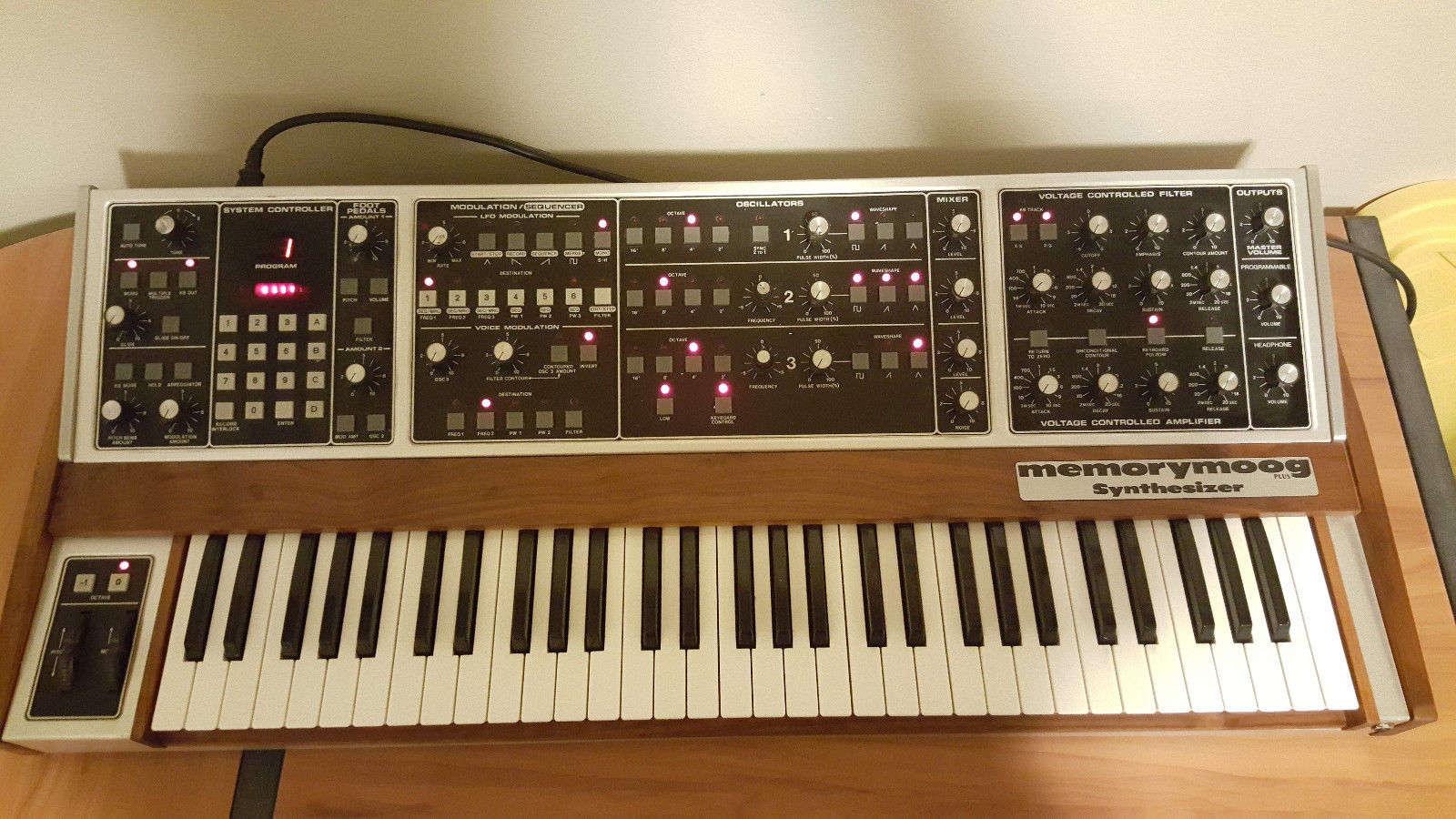 MATRIXSYNTH: Original Vintage MOOG Memorymoog Plus MIDI Synth 6 Voice w ...