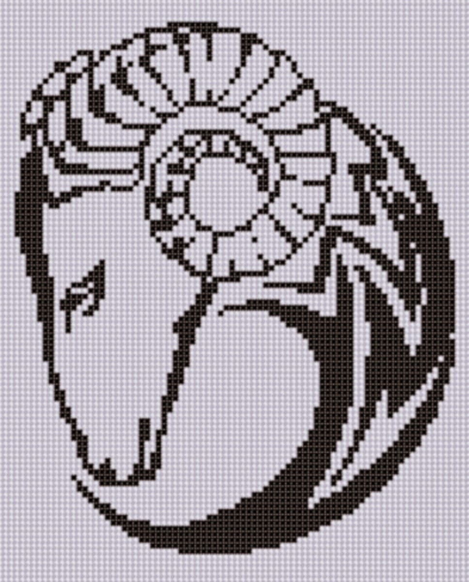 Mother Bee Designs: Zodiac Aries 2 Cross Stitch Pattern
