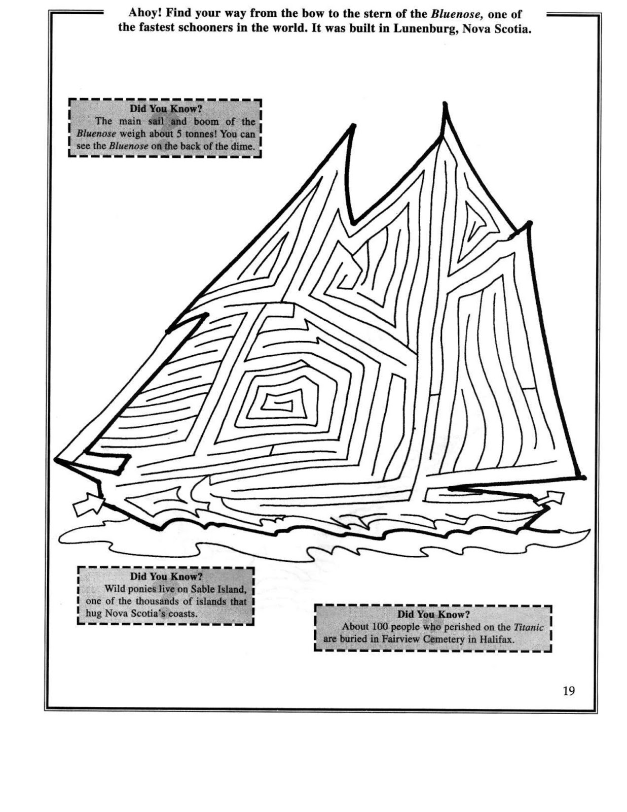 Bagi-Bagi Ajah: Amazing Canada - Fun-Filled Maze Activities