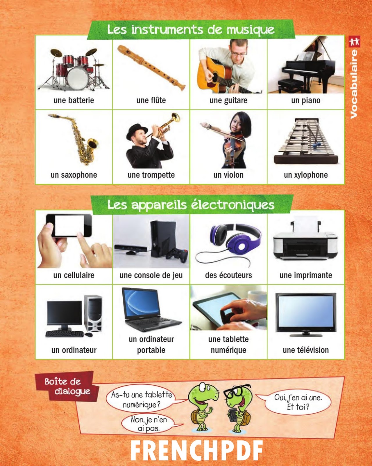 Les instruments de musique PDF