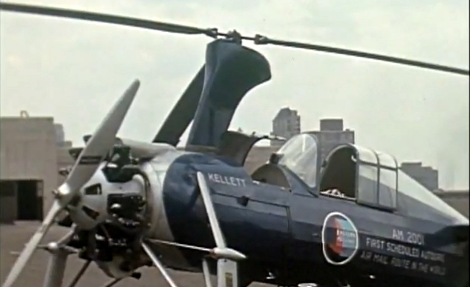 Just A Car Guy: 1st scheduled autogyro route in the world, 1939 airmail ...