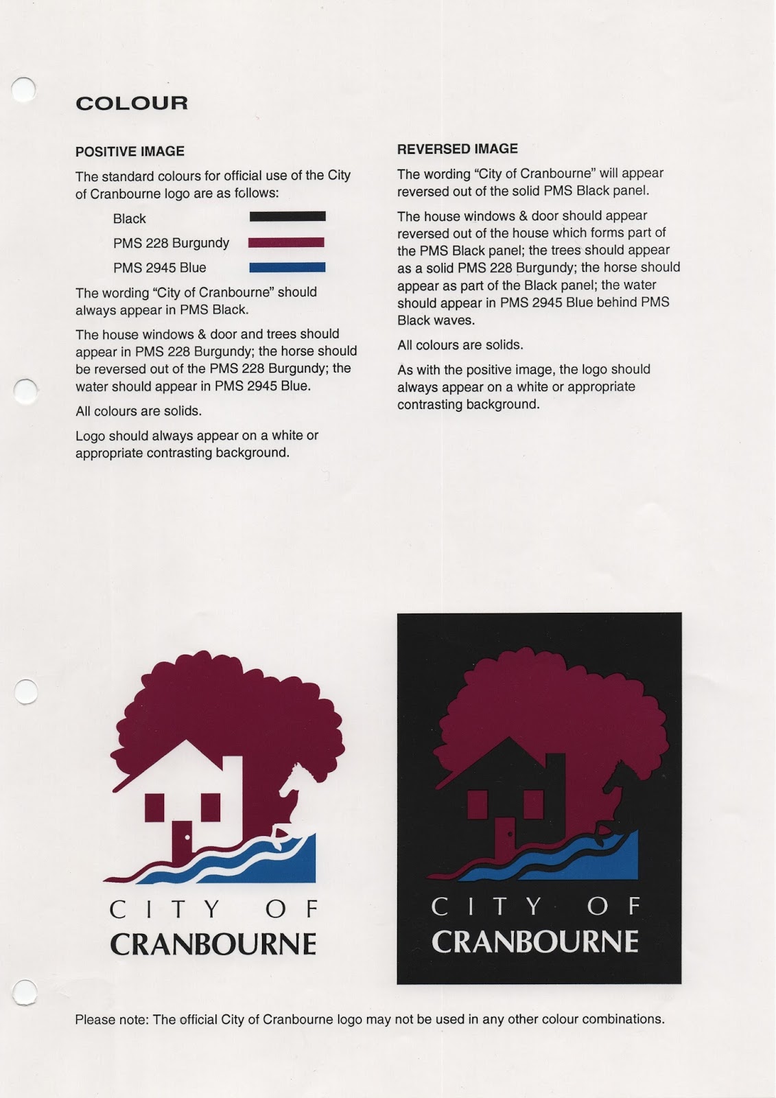 Casey Cardinia - links to our past: City of Cranbourne logo