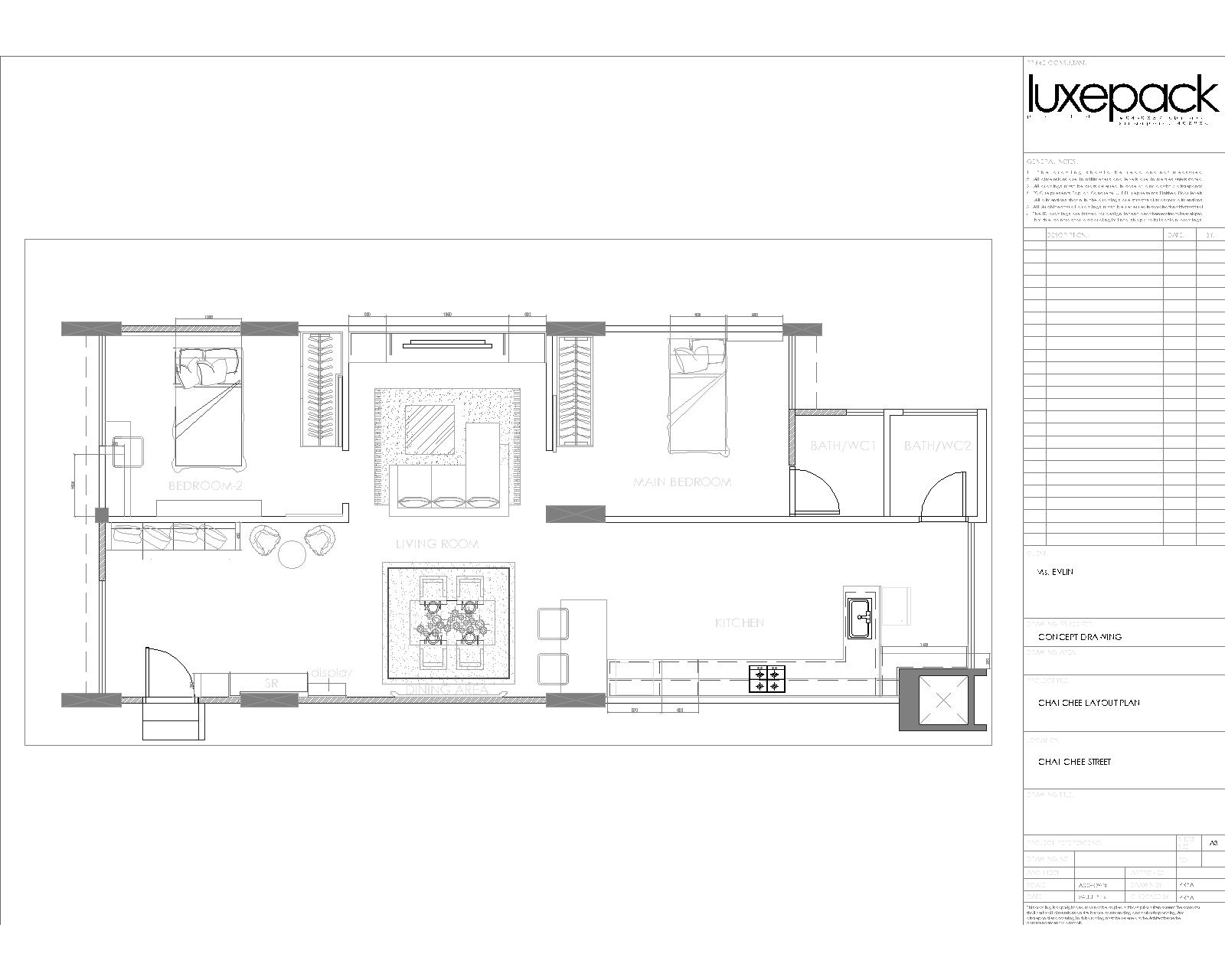 Interior- Architecture Projects In Singapore: Renovation of 2 bedroom ...