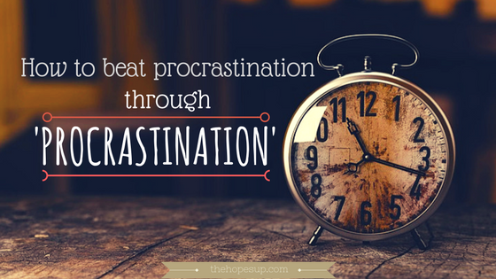 How to beat procrastination through ‘Procrastination’
