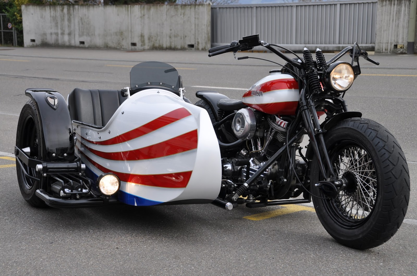 KRAFTSTOFF MOTOMANIA LIFESTYLE BLOG: Harley-Davidson 1948 - Panhead Sidecar