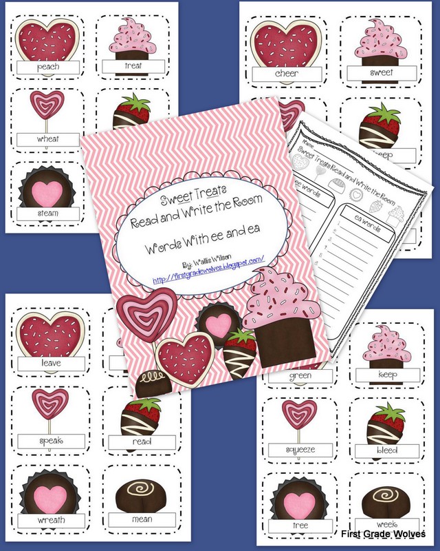Ms. Wilson's Wolves: Sweet Treats Read and Write the Room: A Hunt for ...