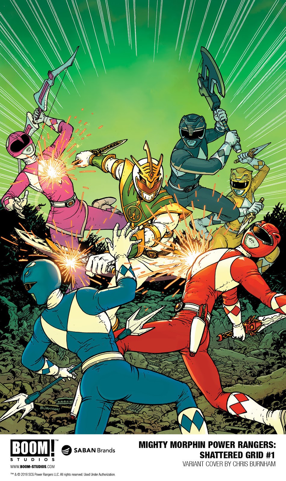 Comic Frontline: BOOM! Studios Announces Power Rangers Shattered Grid ...