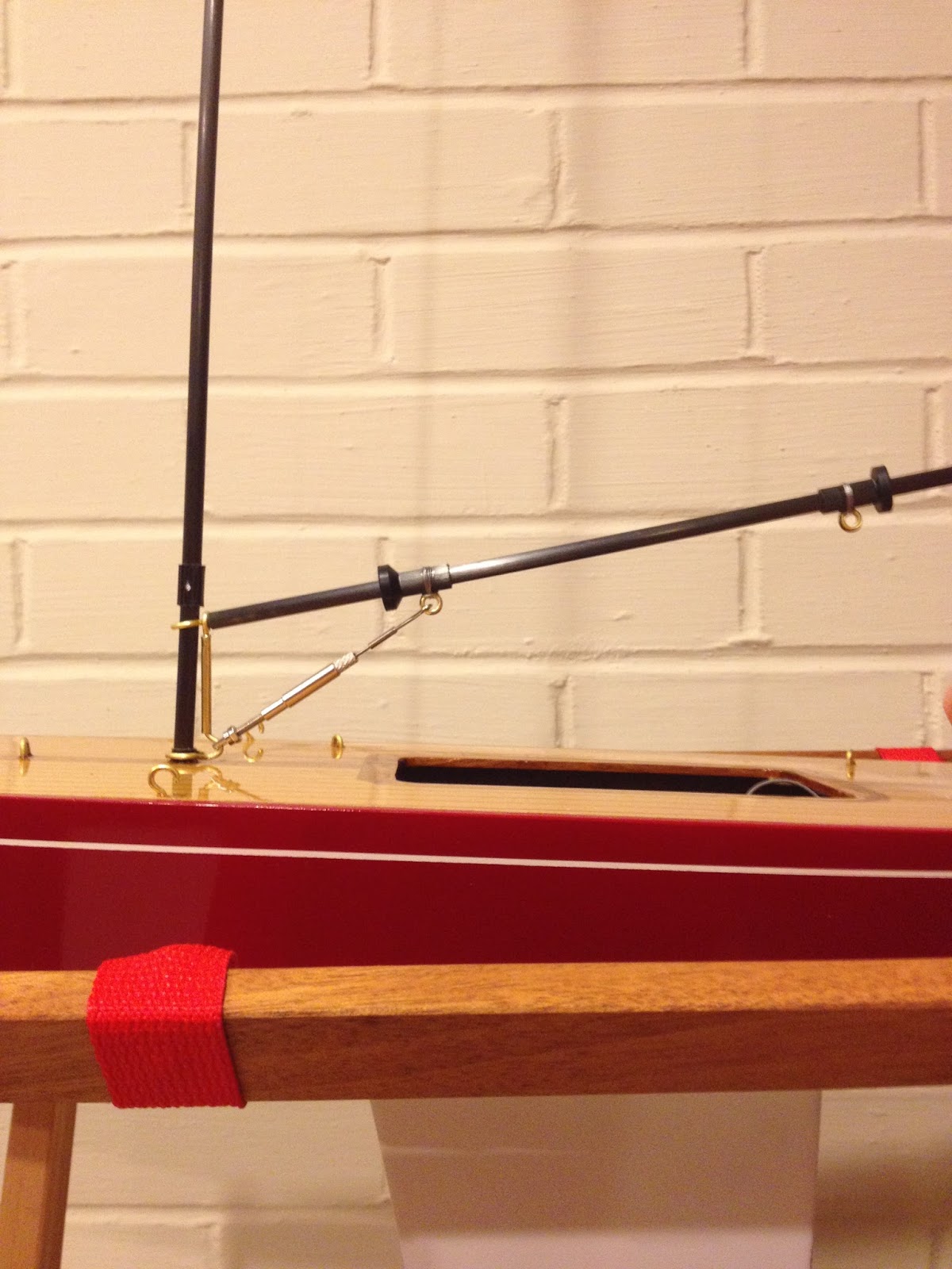 New parts and finally a boom vang!