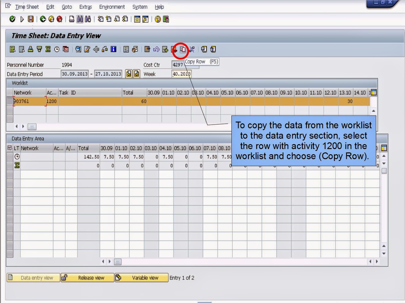 Sap Cats Timesheet Configuration at Caleb Brownbill blog