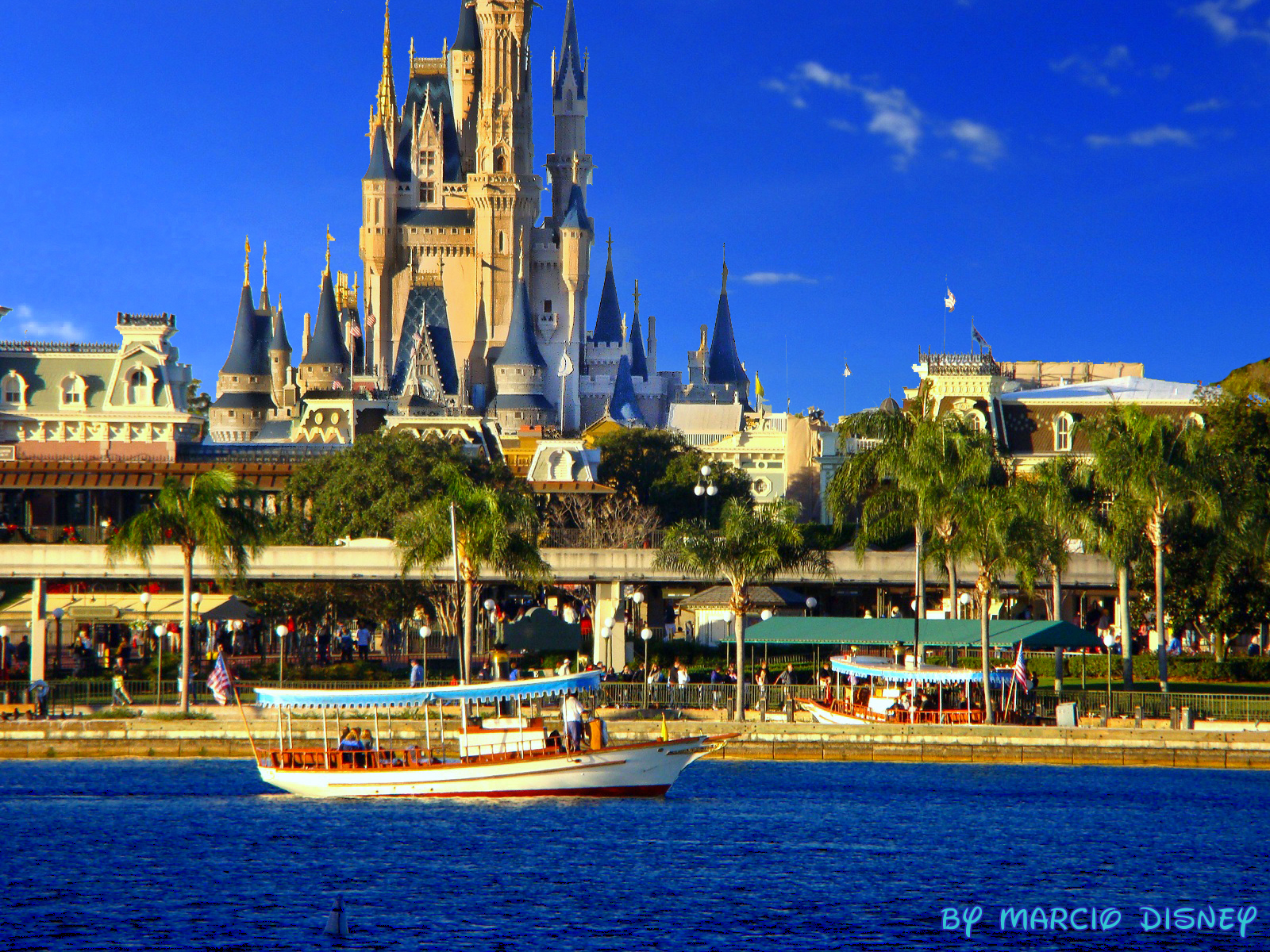 The Walt Disney World Picture of the Day: Cinderella Castle View from ...