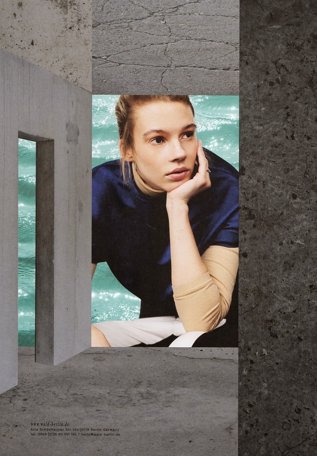 SMC MODEL MANAGEMENT: JULIA ZIMMER COVERS WALD MAGAZINE