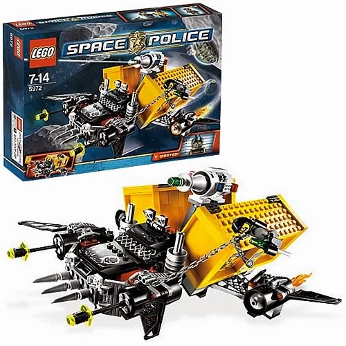 The Lego King: Lego Space Police Hyperspeed Pursuit, Space Truck ...