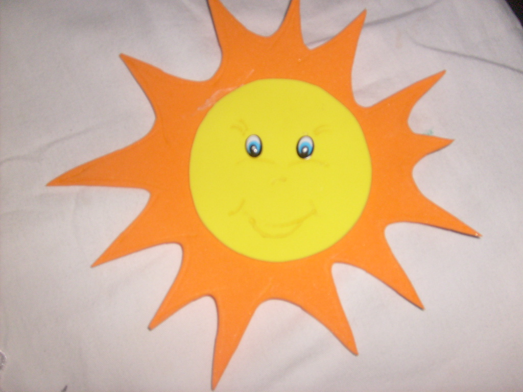 Como Fazer Um Sol De Eva - FDPLEARN