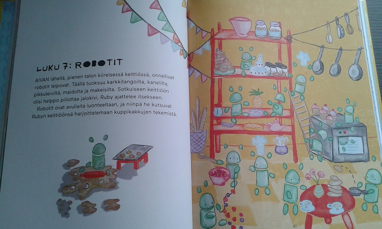 Finnish culture through children's books: Hello Ruby - adventures in coding