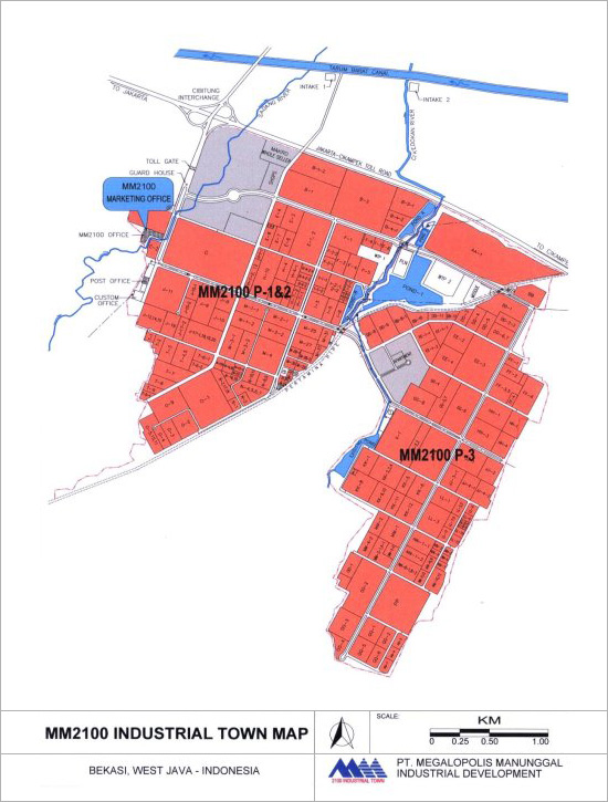 DAFTAR ALAMAT PERUSAHAAN (PT) DI KAWASAN INDUSTRI MM2100 CIKARANG-BEKASI