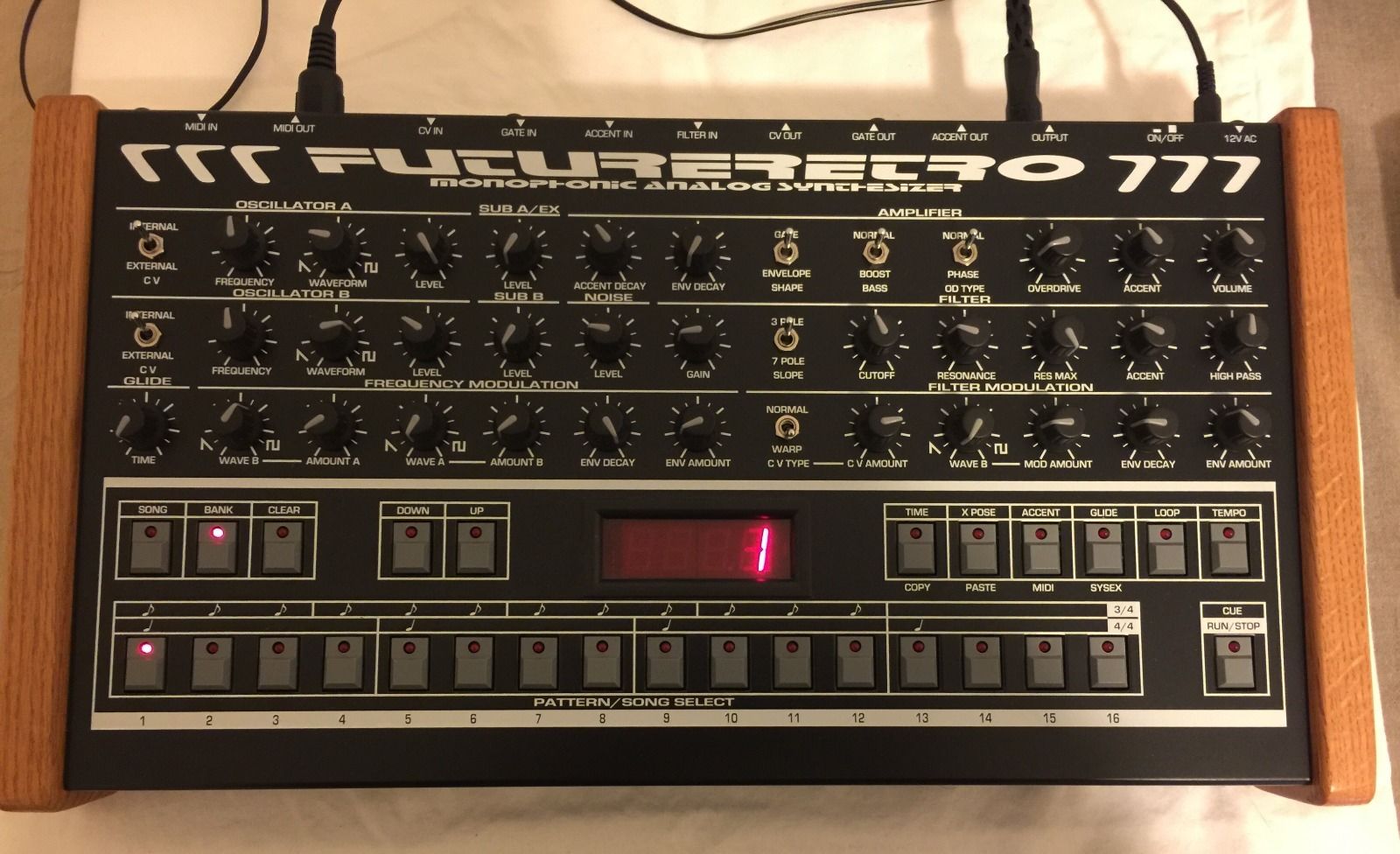 MATRIXSYNTH: Future Retro 777 Monophonic Analog Synthesizer