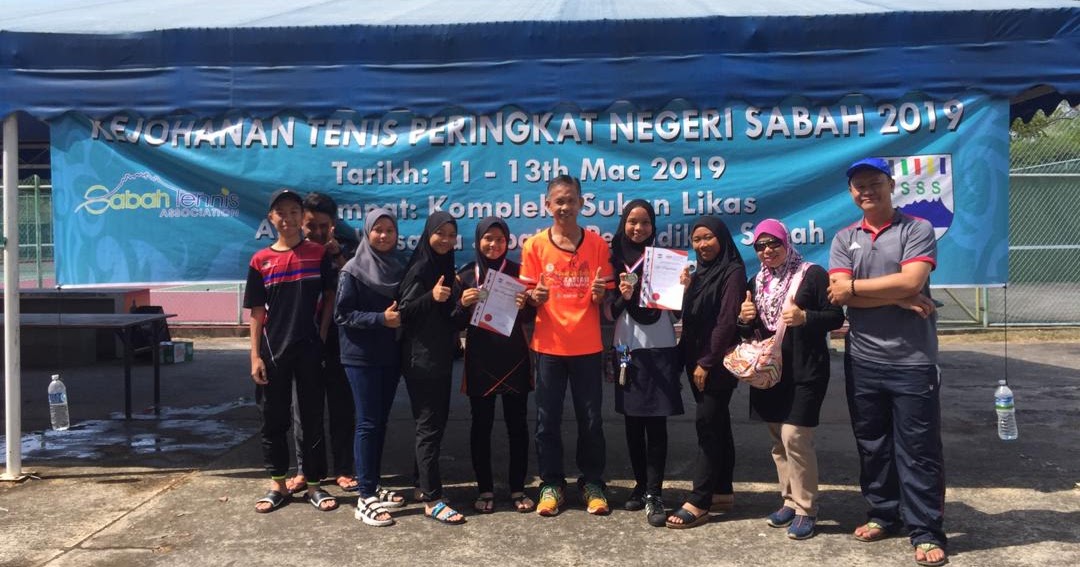 SMK Kota Klias, Beaufort, Sabah: Kejohanan Tenis Peringkat Negeri Sabah ...