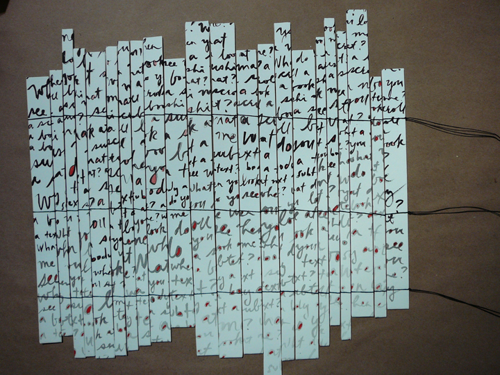 Chinese-Inspired Stick Scroll