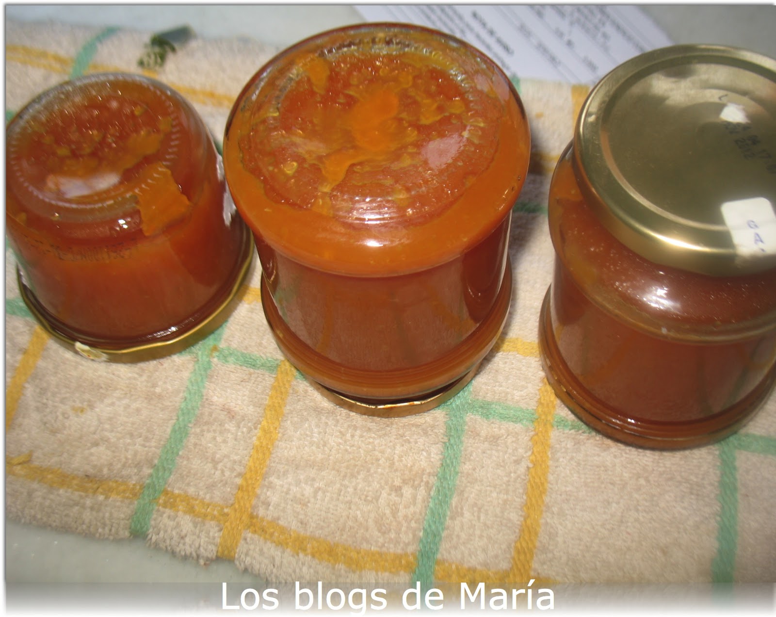 - Los Blogs de María -: Mermeladas