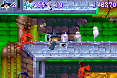 VGJUNK: CASTLEWEEN / SPIRITS & SPELLS (GAME BOY ADVANCE)