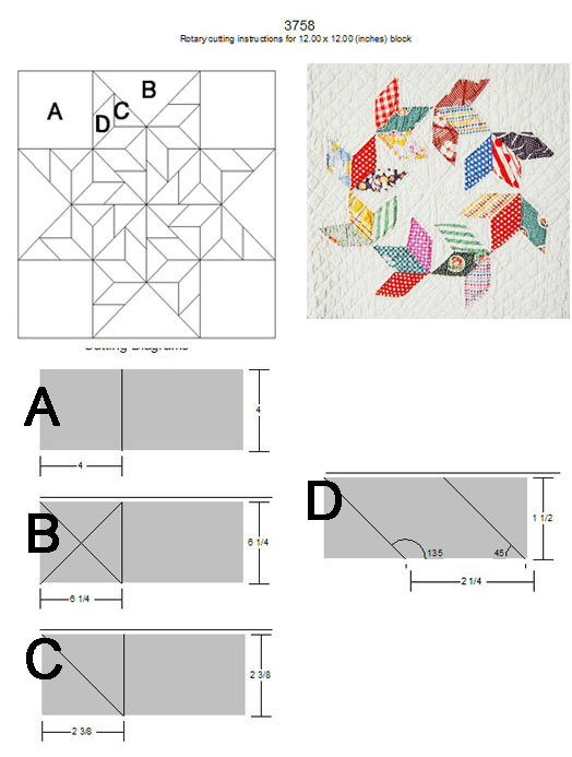 Cloud of Quilt Patterns: Free Pattern for Flying Swallows & the Winner