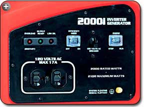 Inverter Generator: Honeywell HW2000i 2,100 Watt 125cc 4-Stroke Gas ...