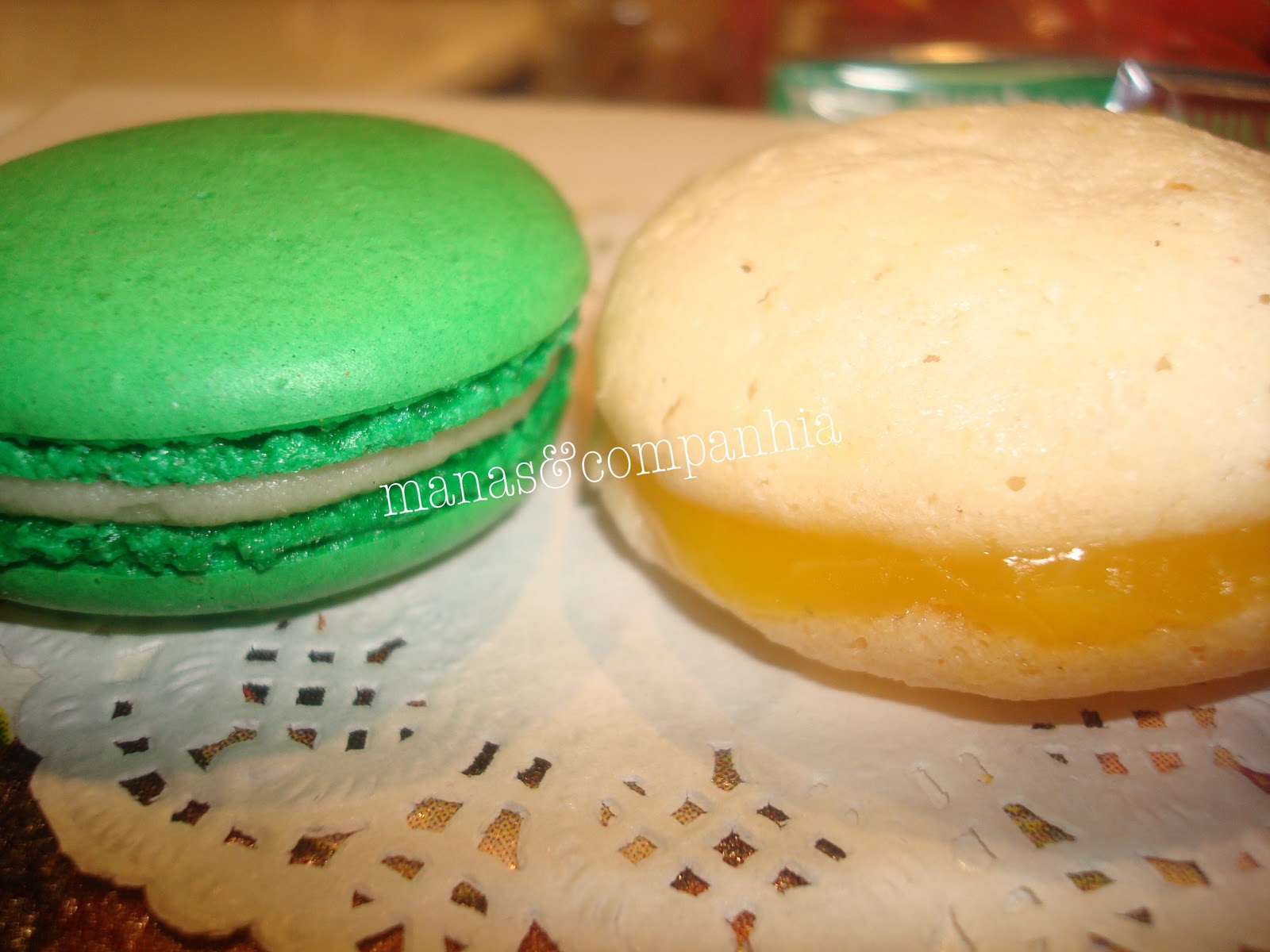 Macarons de limão (ju)