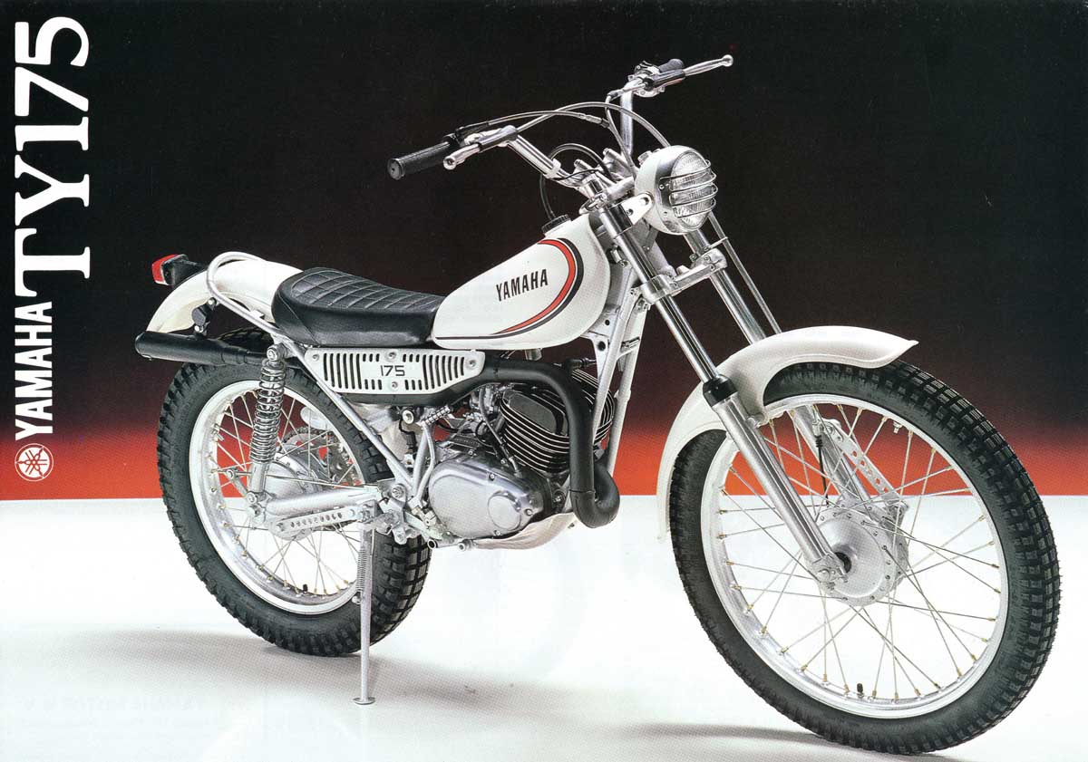 My Motorcycle Restoration Diary & Notes: TY175: Brochure