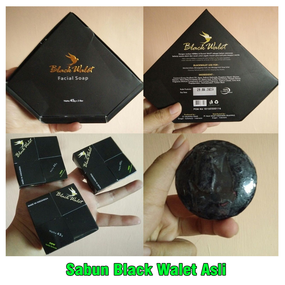 Review Pemakaian Sabun Black Walet, Harga, Manfaat, Efek Samping, Cara ...