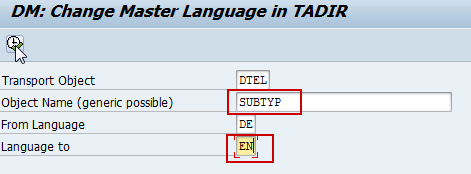 SAP Sample Programs: Change Language in SAP