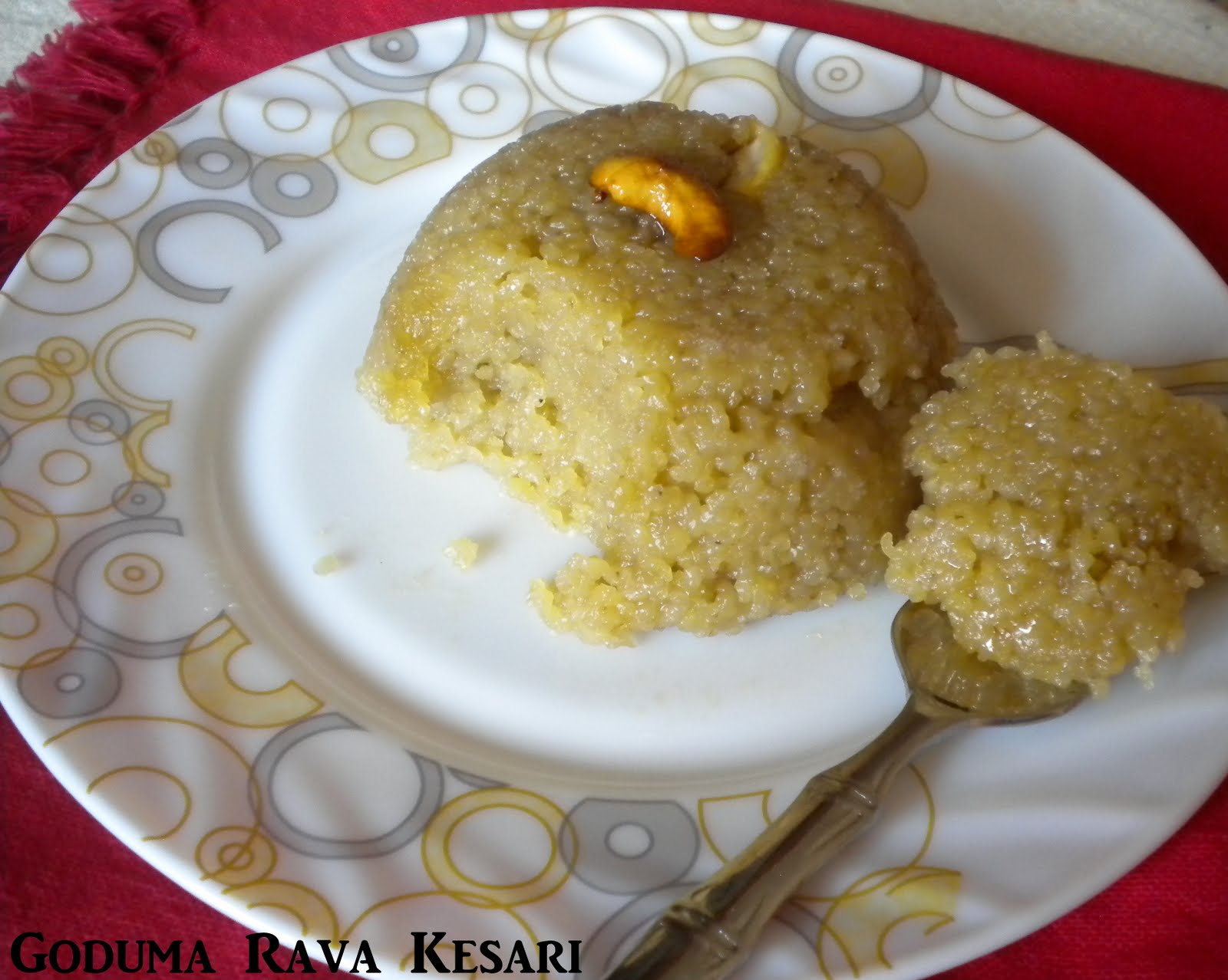 Palakkad Chamayal: Goduma Rava Kesari (Broken Wheat Kesari)