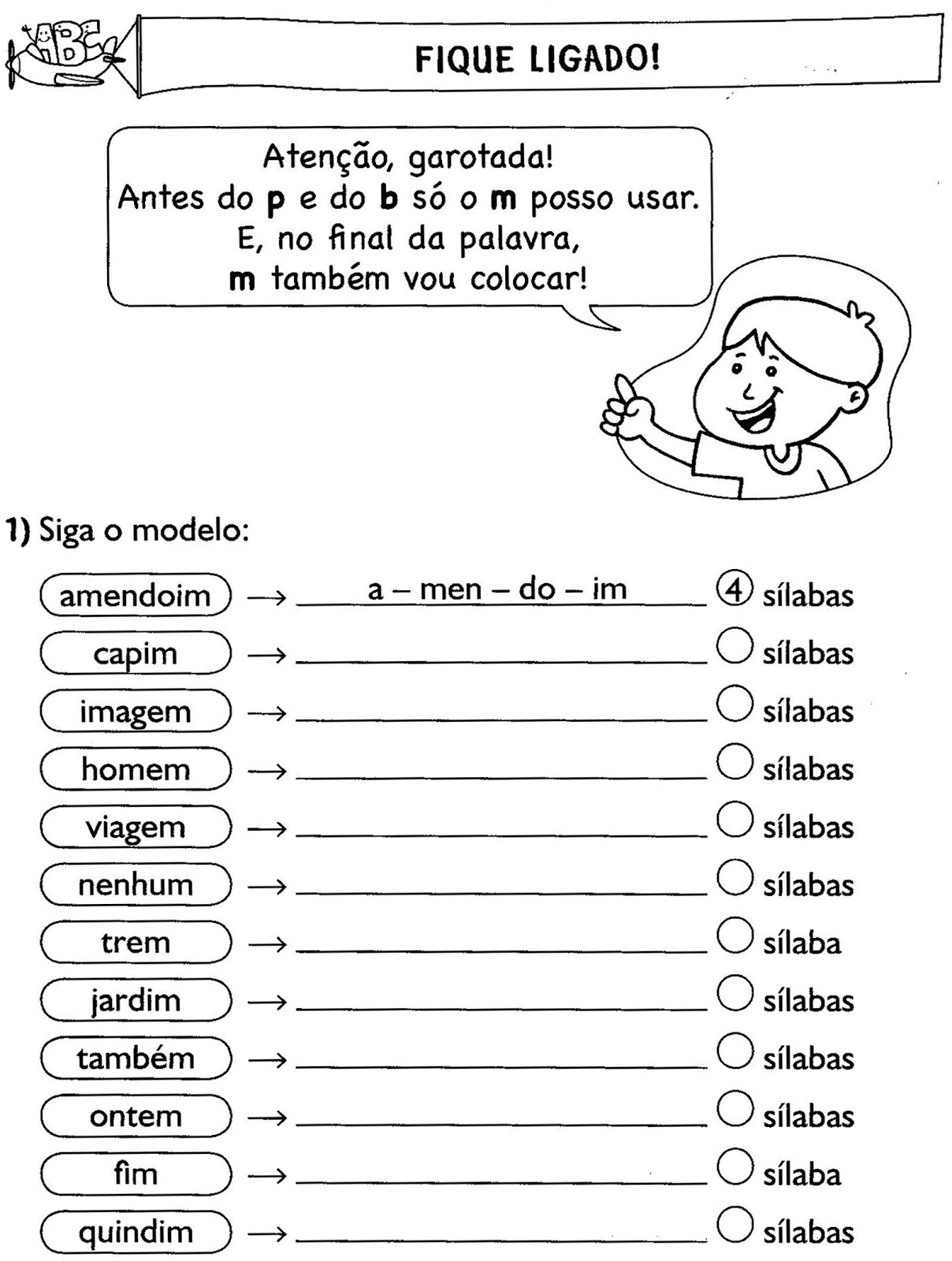 BLOG PROFESSOR ZEZINHO: Exercícios de Ortografia-MP ou MB
