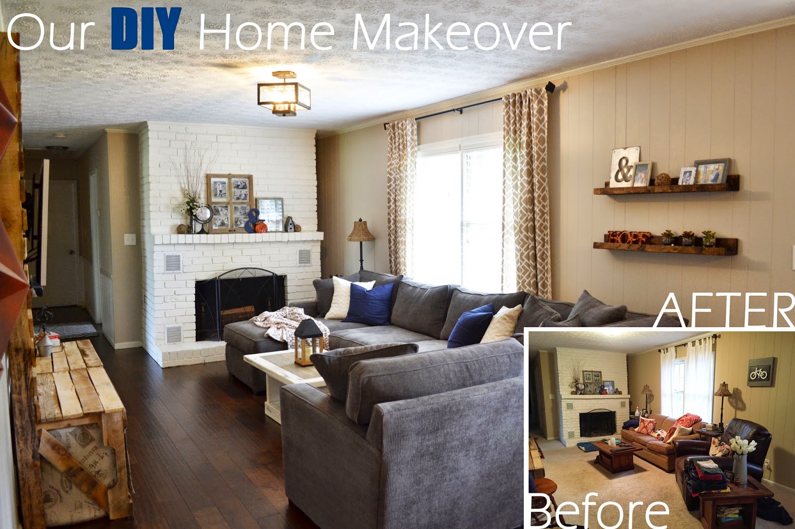 Living Room Makeover on a Budget - JD Design Studio