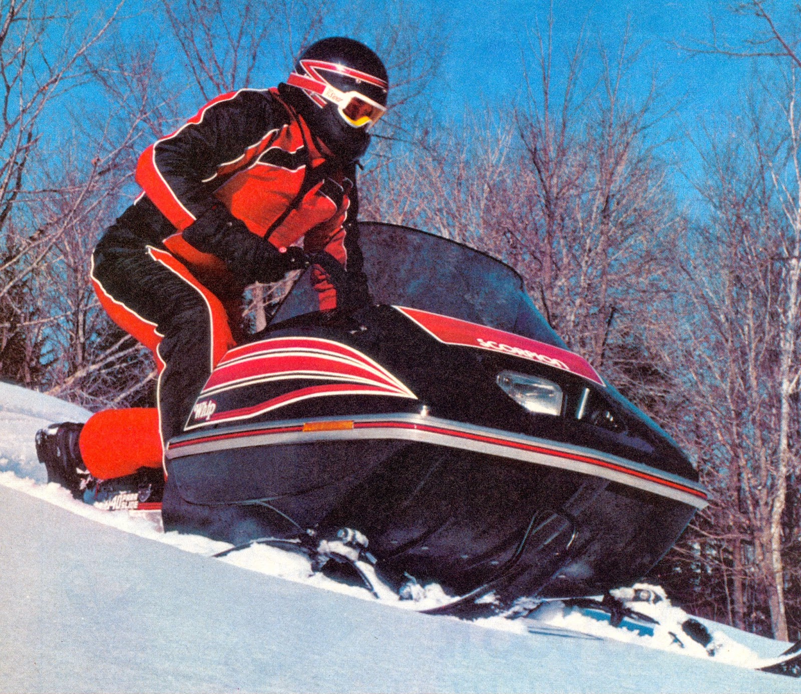 CLASSIC SNOWMOBILES OF THE PAST: 1980 SCORPION 440 WHIP