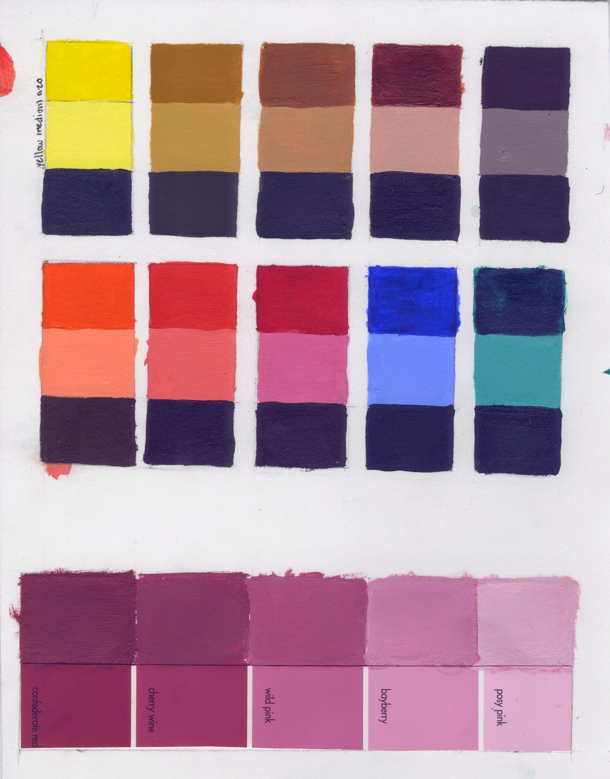 Introduction to the Studio: LilyRose Weiss - Color Chart