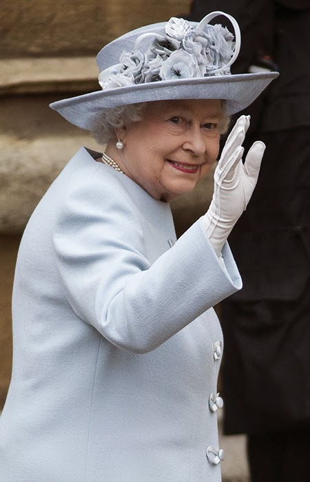 Queens of England: April 2014