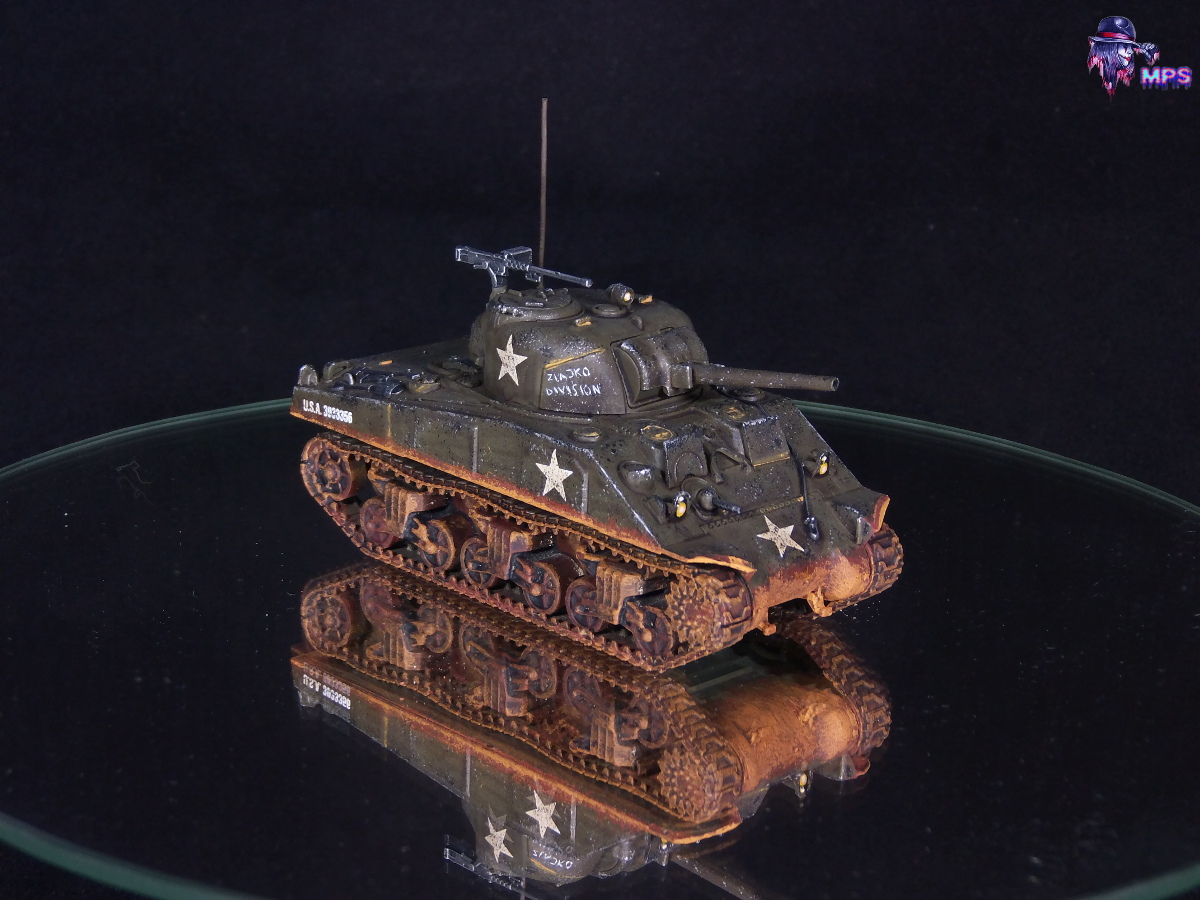 Miniature Painting Studio: Two Bolt Action USA M4 Sherman medium tank ...
