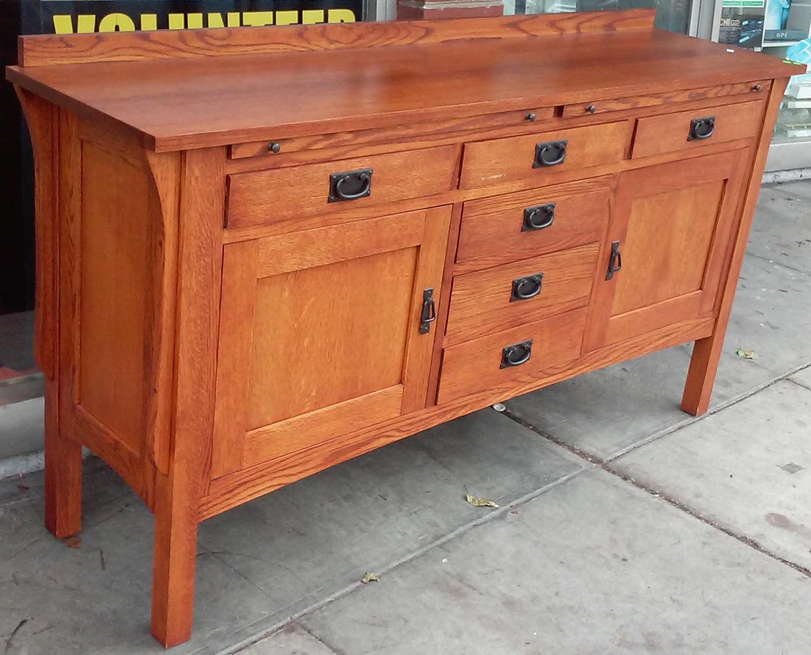 UHURU FURNITURE & COLLECTIBLES: SOLD #13836 "Bent Wood" 6' Modern ...