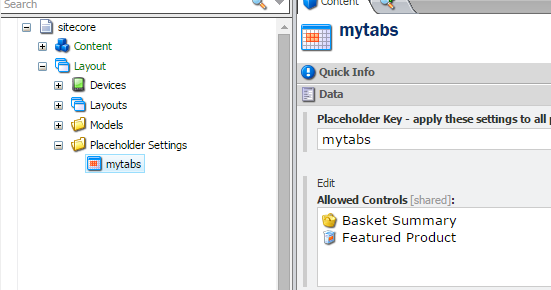Sitecore tips and tricks: Dynamic placeholders and tabs in Sitecore Sitecore tips and tricks: Dynamic placeholders and tabs in Sitecore