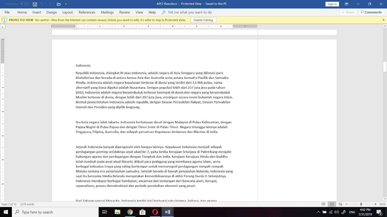 Cara Mengedit Document Agar Menjadi Baik dan Benar.